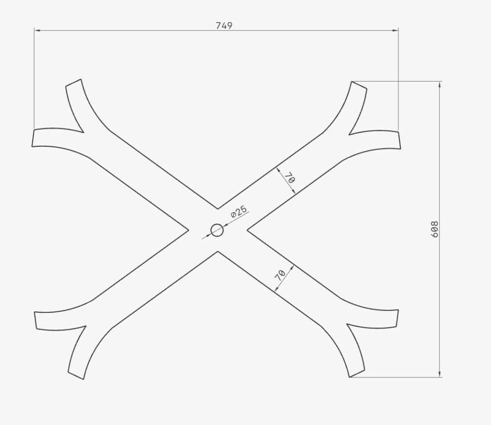 Vente de Croix de chainage | Clé de tirant | Croix de Saint André